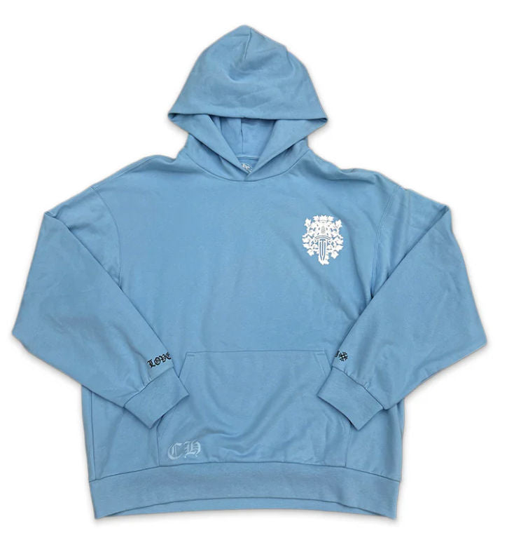 Chrome Hearts Dagger Hoodie Miami Art Basel Exclusive "Baby Blue" - Li ...